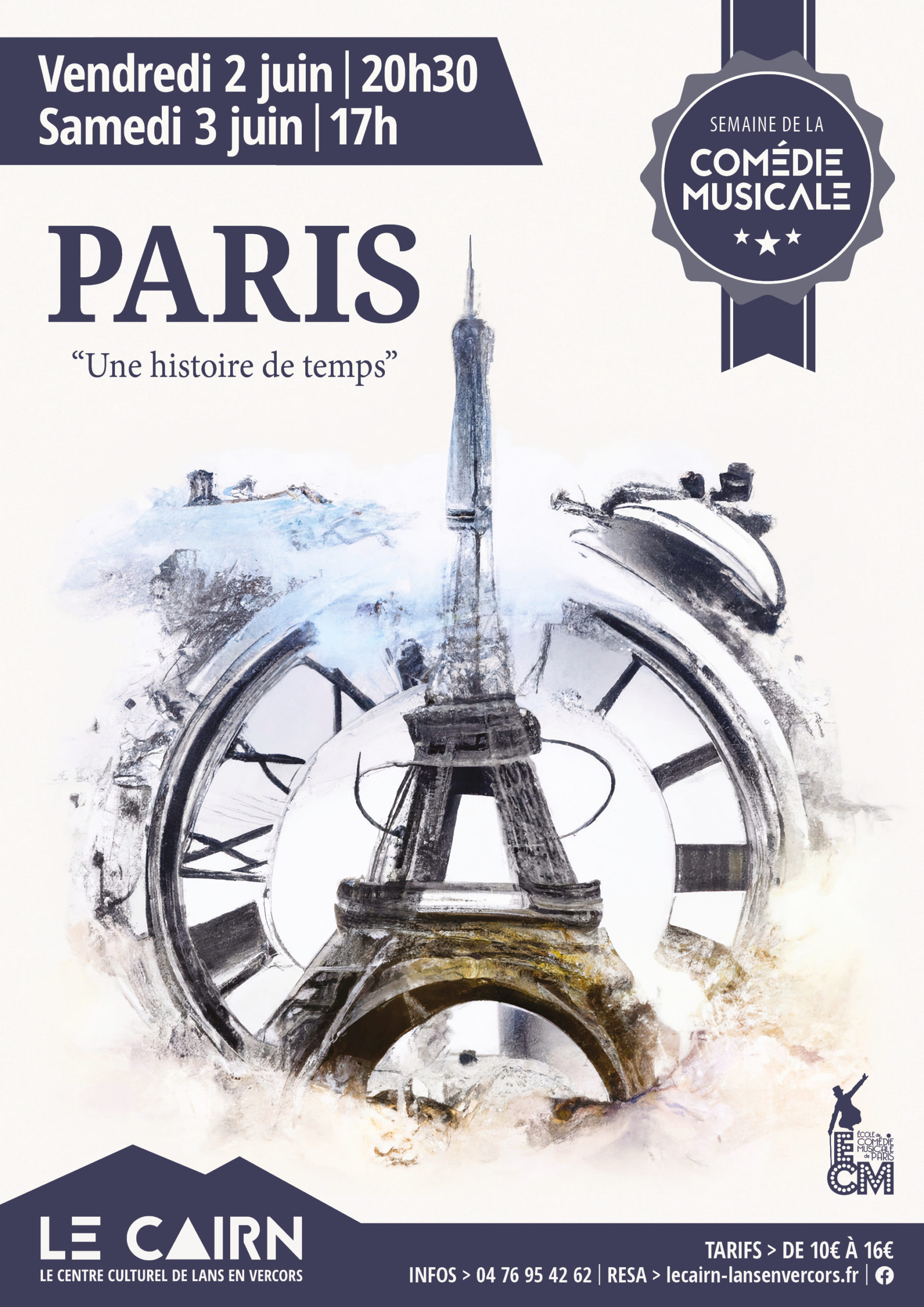 PARIS, UNE histoire DE TEMPS - Le Cairn